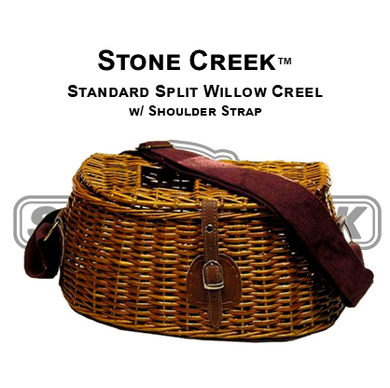 Classic & Standard Split Willow Fishing Creels for Anglers